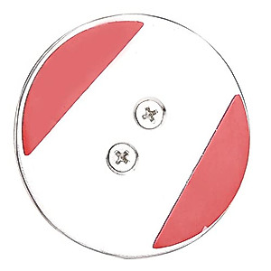 Stainless Steel Mounted Mop Rack Self Adhesive Broom Holder for Garage Kitchen Bathroom (round)