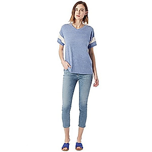 Alternative Women's Powder Puff Tee, Eco True Blue Fog, X-Large