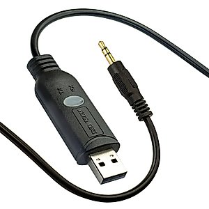 DSD TECH SH-U35B USB RS232 to 3.5mm Serial Cable with FTDI FT232RL Chip 6FT