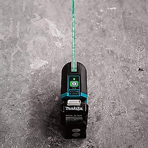 Makita SK105GDNAX 12V max CXT® Lithium-Ion Cordless Self-Leveling Cross-Line Green Beam Laser Kit (2.0Ah)