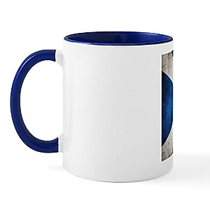 CafePress Antiqued Scottish Flag Mugs Ceramic Coffee Mug, Tea Cup 11 oz