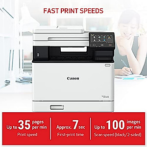 Canon Color imageCLASS MF753Cdw - All in One, Duplex, Wireless, Mobile-Ready Laser Printer with 3 Year Limited Warranty