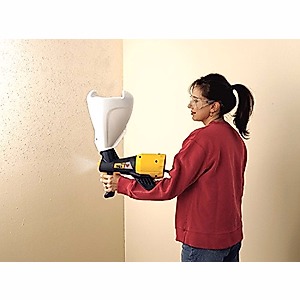 Wagner Spraytech 0520000 Power Tex Electric Corded Texture Sprayer, Sprays 3 Textured Patterns - Popcorn, Knockdown, and Orange Peel, 1 Gallon Hopper