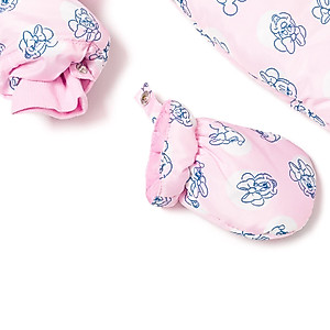 Disney Minnie Mouse Newborn Baby Girls Outerwear Pram Suit Pink 0-3 Months