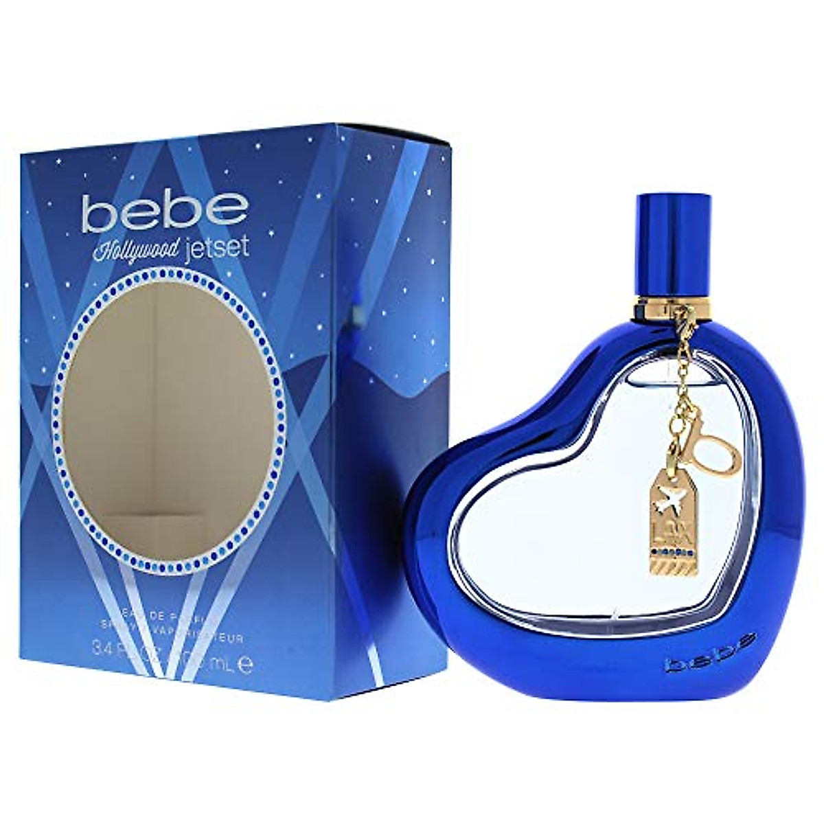 bebe Hollywood Jetset for Women Eau de Parfum Spray, 3.4 Ounce (I0082700)