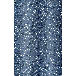 Erin Gates by Momeni Woodland Antelope Denim Hand Tufted Wool Area Rug 2' X 3'