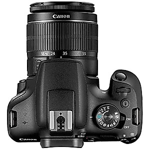 Camera Bundle for Canon EOS 2000D / Rebel T7 DSLR Camera with EF-S 18-55mm f/3.5-5.6 is II Lens and Accessories Kit (64GB, Hand Grip Tripod, Flash, and More) (Renewed)