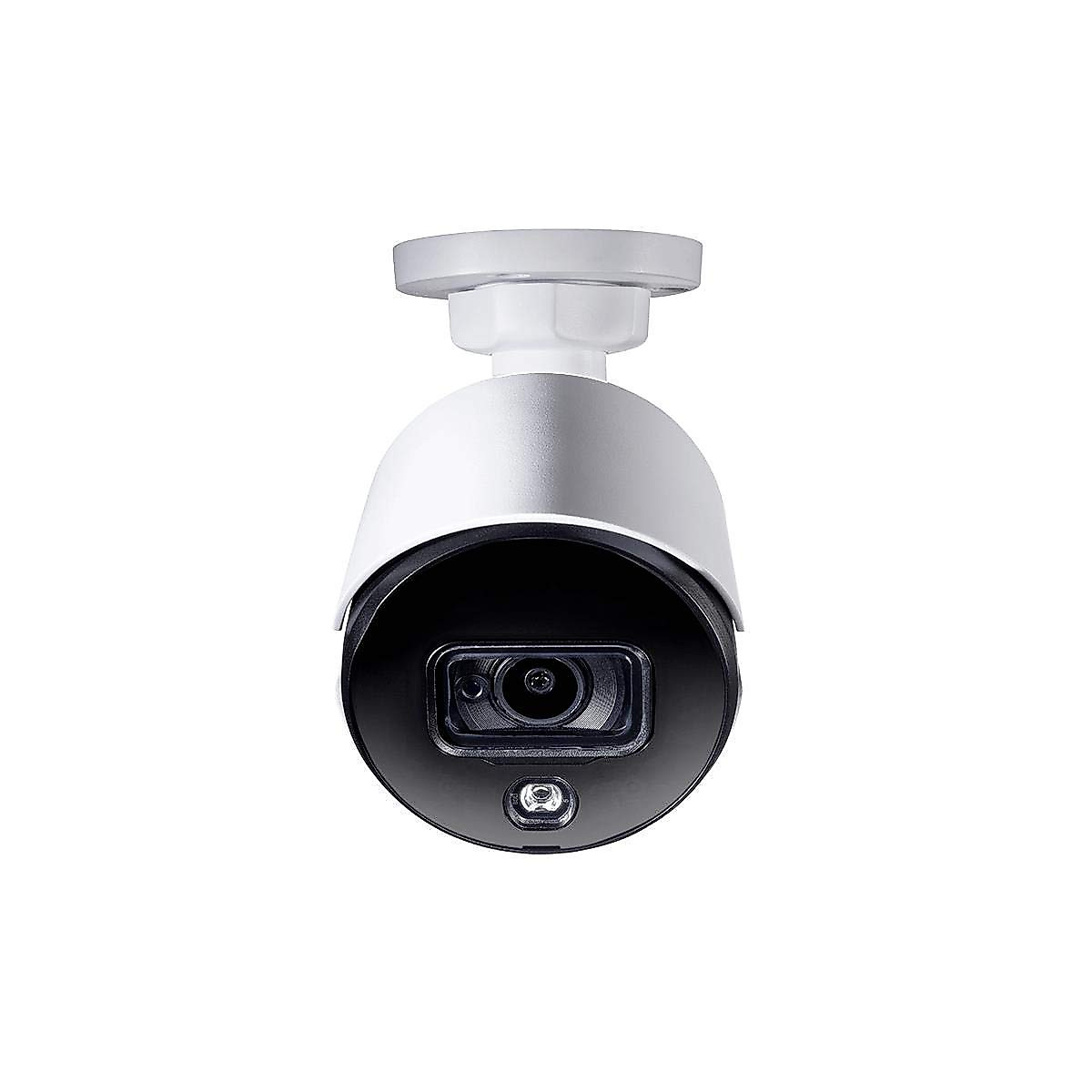 Lorex C581DA Indoor/Outdoor 2K 5MP Super Analog HD Active Deterrence Bullet Camera, 2.8mm, 135ft IR Night Vision, CNV, Works with D841/D841B Series, Only Camera, White (Renewed)