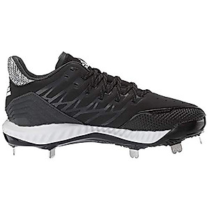 adidas Women's Icon Bounce, Black/White/Carbon, 9.5 M US