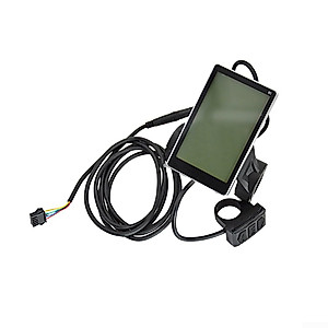 Electric Bike LCD Display, 5Pin E-Bike M5 Display Meter Control Panel, Electric Scooter Speedmeter with Control for Electric Bikes