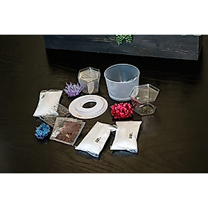 4M Crystal Growing Science Experimental Kit - 7 Crystal Science Experiments with Display Cases - Easy DIY STEM Toy Lab Experiment Specimens, Educational Gift for Kids, Teens, Boys & Girls