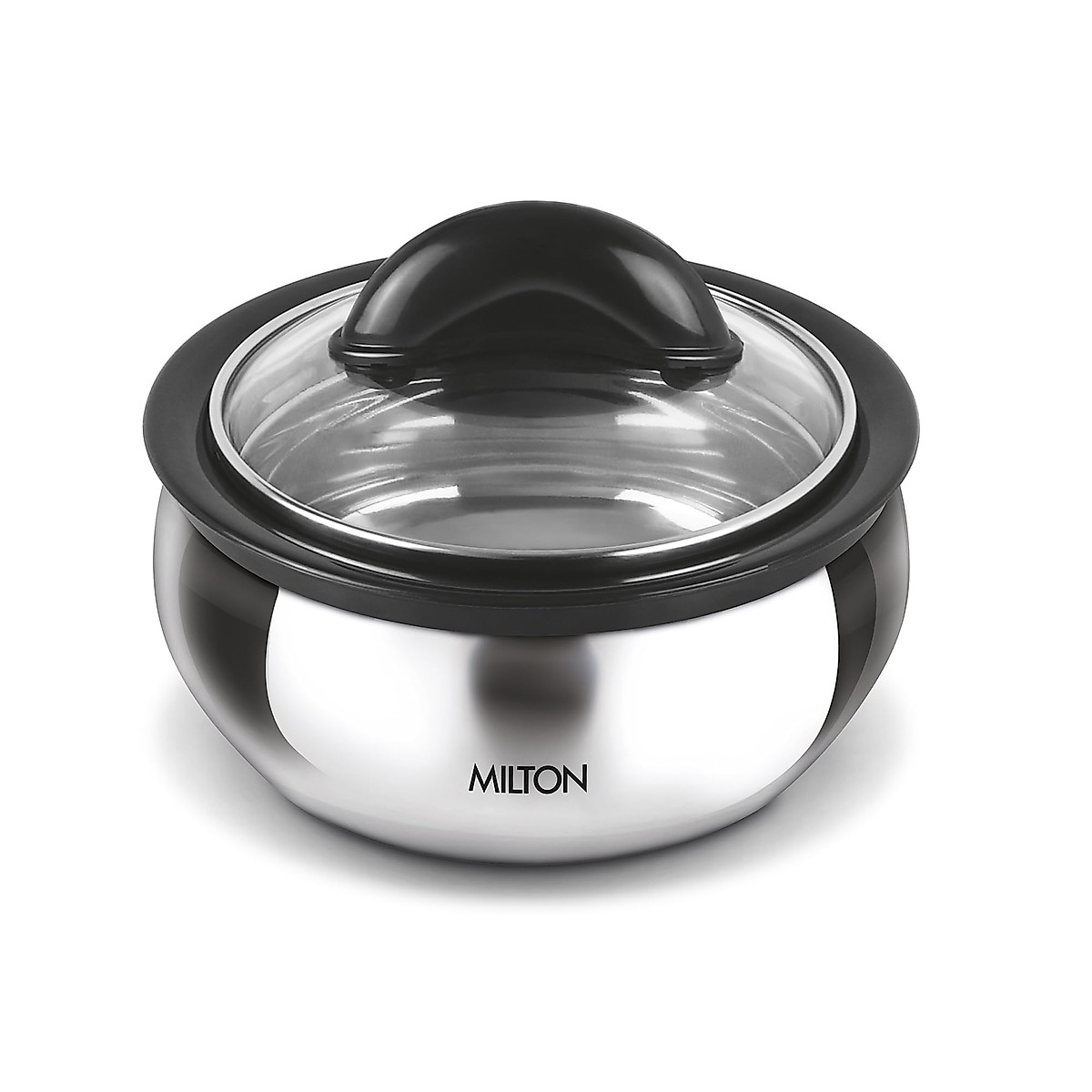 Milton Clarion 2000 Steel Casserole, 1900 Ml, Silver