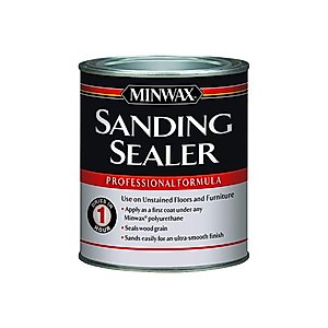 qt Minwax 65700 Clear Sanding Sealer Water-Based Topcoating Finish