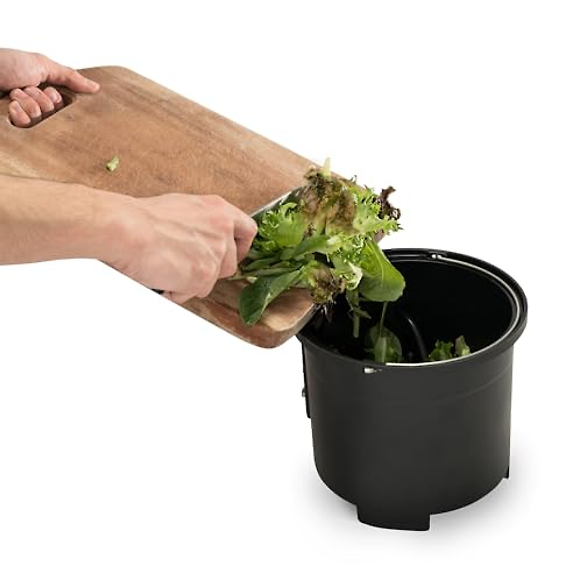 Luma Electric Kitchen Composter, 2.5L Capacity Odorless Countertop Compost Bin with Lid Clear-View Window, Smart Trash Can for Food Disposal, Turn Food Waste into Nutrient-Rich Plant Food