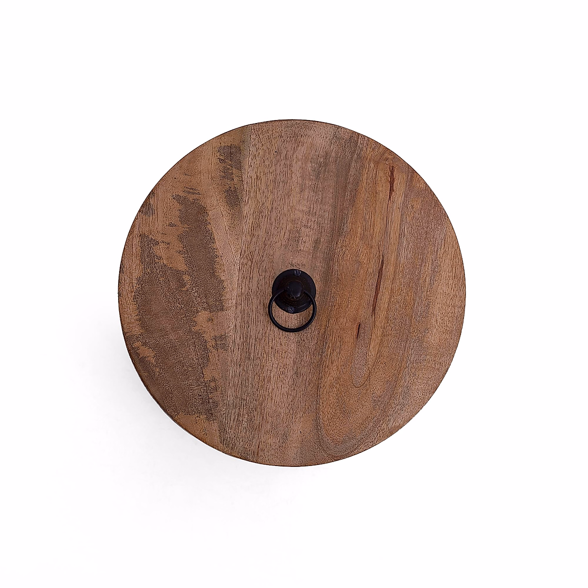 Handcrafted Wooden Mexican Tortilla Warmer Basket Chapati Roti Bread Holder Box Pancake Keeper Serveware Hot Pot Casserole Dish With Lid Home Kitchen Dining Decor, Natural Brown, 9 x 3.5 Inches