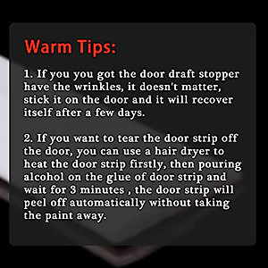 [New Upgrade] Huge Gap Door Draft Stopper, 3-2/5"W Widened Door Sweep Seal Gap Up to 1-4/5" for Interior & Exterior Doors - Keeping Draft, Noise, Dust and Unwanted Animals Out,3-2/5"W x 39" L,Grey