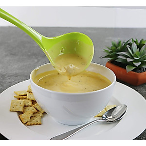 Calypso Basics by Reston Lloyd Melamine Utensil Set, 4-Piece, Lime