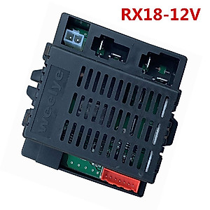 weelye RX18 (RX23) 12V Kids Powered Ride on car 2.4G Bluetooth Remote Control and Receiver Kit Controller Control Box Accessories for Children Electric Ride On Car Replacement Parts
