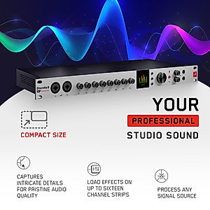Antelope Audio Discrete 8 Pro Synergy Core Desktop 26x32 Audio Interface - Thunderbolt 3 & USB 2.0 Channel Microphone Preamp Recording, Streaming Studio Audio Interface w/Onboard Real-Time Effects