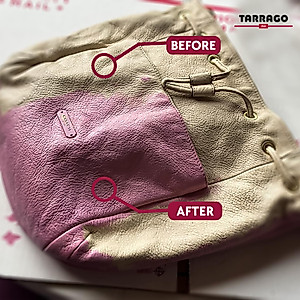 Tarrago Quick Color Dye Leather and Canvas Repair - 25 ml Leather Shoe Dye for Dyeing of Leather Footwear, Bags, Shoes, Jackets, Purses & More - Dark Beige #606