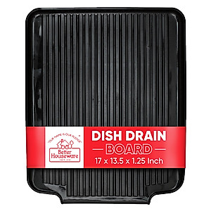 Better Houseware 1482/E Junior Drain Board, Black