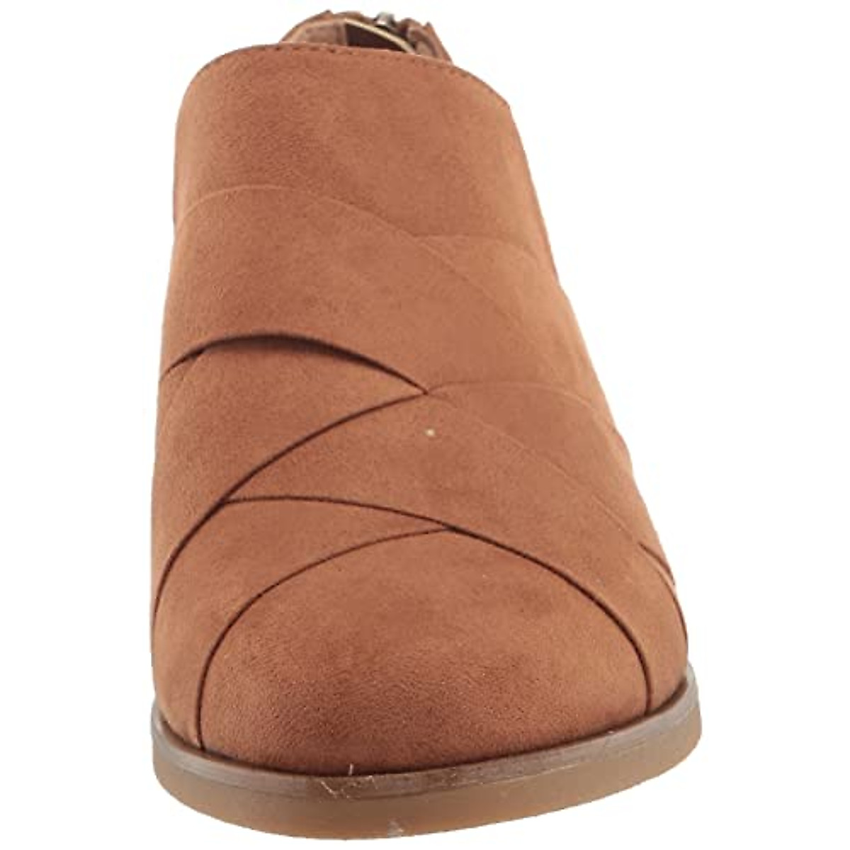 Dr. Scholl's Shoes Women's Always Band Shooties Ankle Boot, Brown Microfiber, 8.5