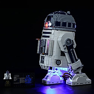 LIGHTAILING Light Set for R2-D2 75308 Collectible Building Toy Building Blocks Model - Led Light kit Compatible with Lego 75308 - Not Include The Model