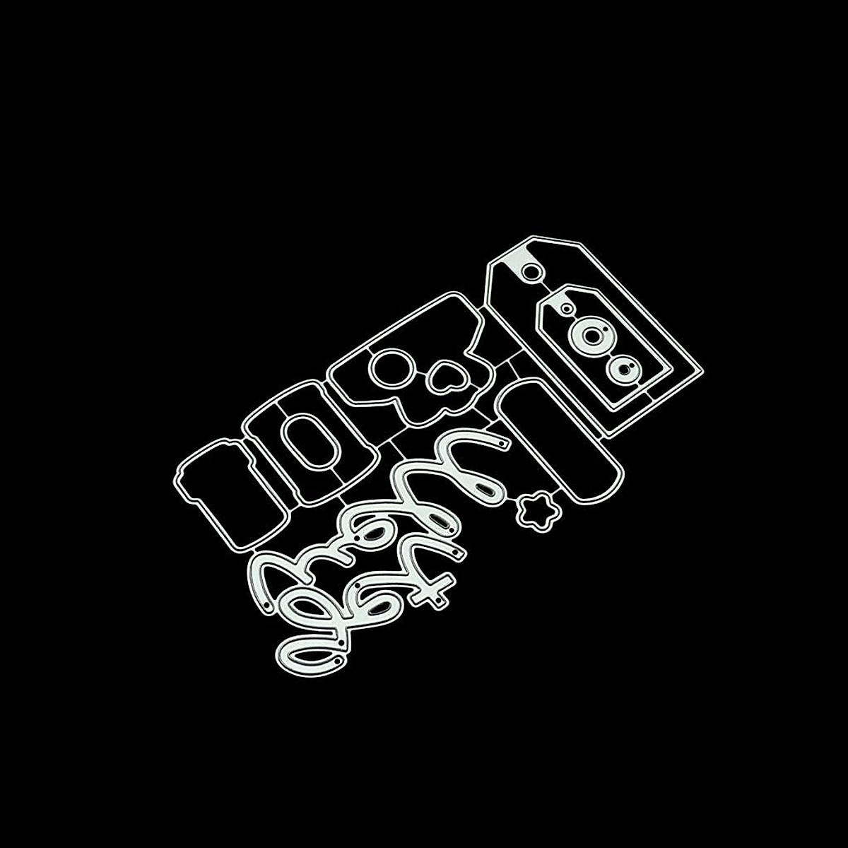 Sick Silicone Clear Stamp and Die Sets for Card Making, DIY Embossing Photo Album Decorative Craft