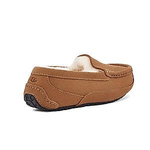 UGG Unisex-Child Ascot Slipper, Chestnut Suede, 5