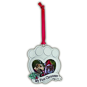 Cathedral Art, One Size, Multi Pet's First Christmas Ornament
