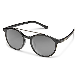 Suncloud Belmont Polarized Sunglasses, Black / Polarized Gray, One Size