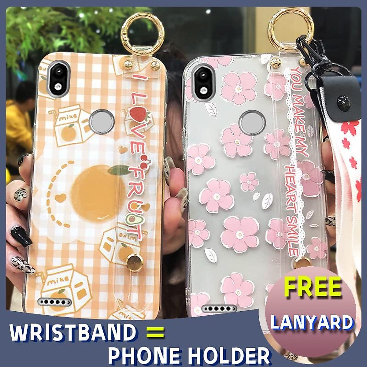 Beautiful Silicone Lulumi Phone Case for Infinix Smart 2 X5515, for Men Luxury TPU Shockproof Fashion Design Original Back Cover Glitter Durable Anime Soft Anti-dust Dirt-Resistant for Girls, 5