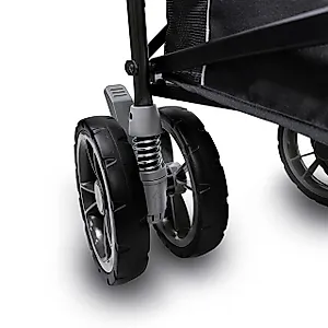 Summer Infant 3Dlite Wagon Convenience Lightweight Stroller for Infants, Accommodates up to 50 Pounds and Holds 2 Children, Black/Gray
