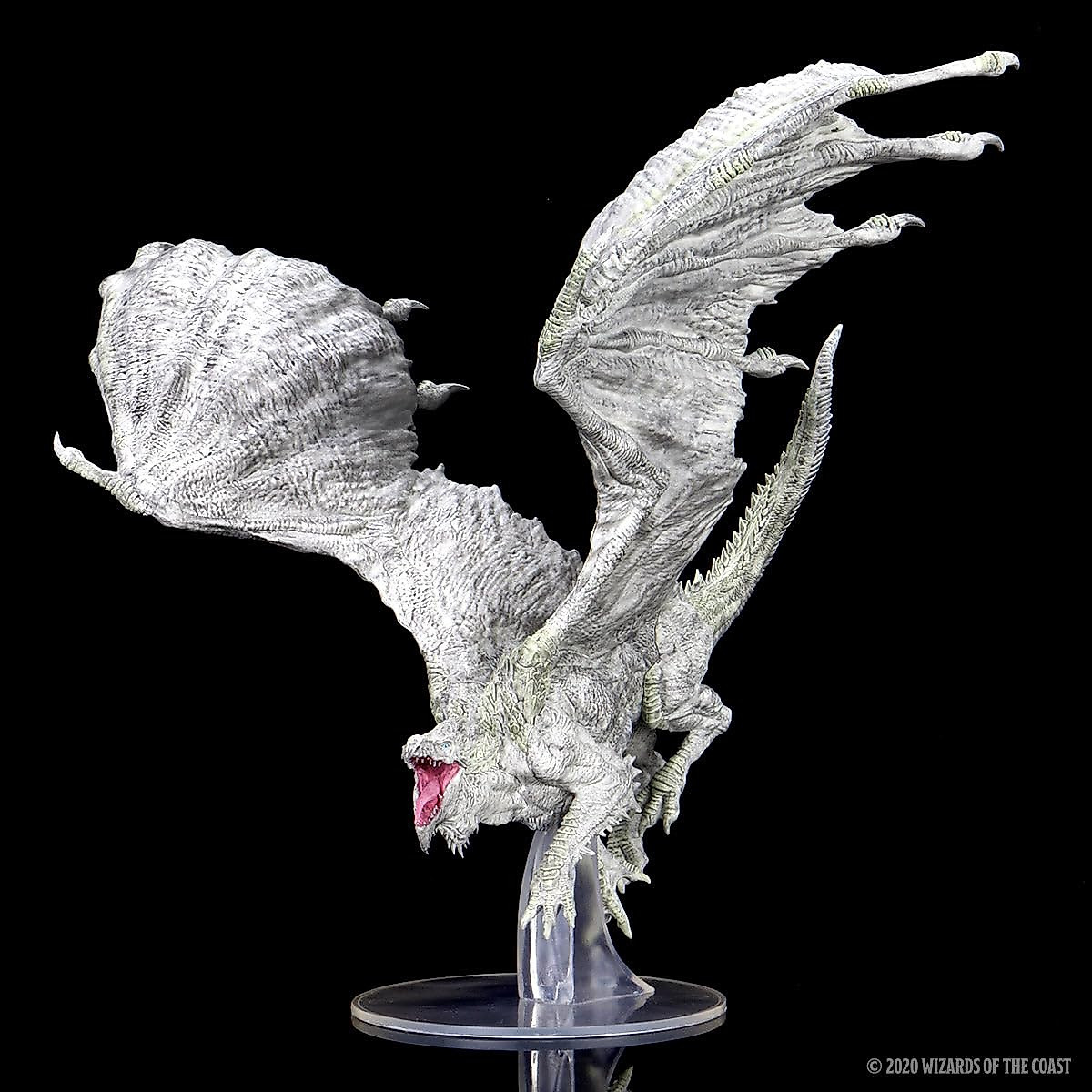 WizKids D&D Icons of The Realms: Adult White Dragon Premium Figure