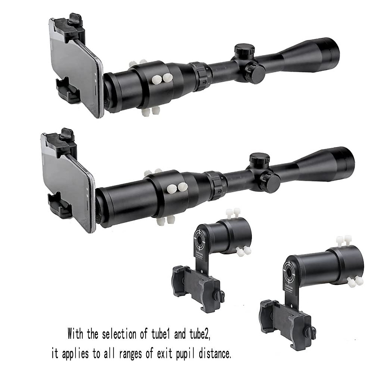 starboosa Rifle Scope Mount Camera Adapter - Smartphone Camera Adapter for Hunting & Birding - Outdoor Shooting