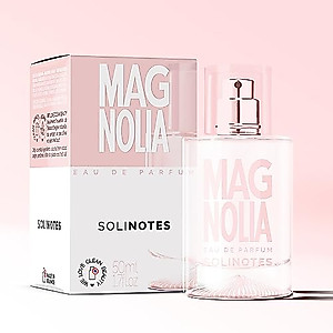 SOLINOTES Magnolia Perfume for Women - Eau De Parfum | Delicate Floral and Soothing Scent - Made in France - Vegan - 1.7 fl.oz