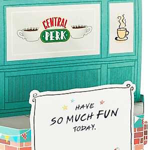 Hallmark Paper Wonder Friends Pop Up Card (Central Perk Couch) for Birthdays, Graduations, Celebrations