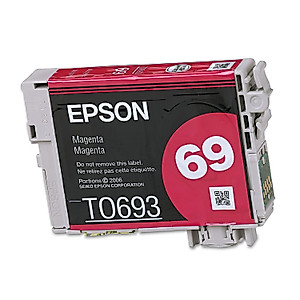 Epson T069320 (69) DURABrite Ink Cartridge (Magenta) in Retail Packaging