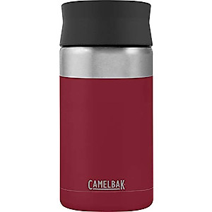 Hot Cap Vacuum Stainless 12oz, Cardinal