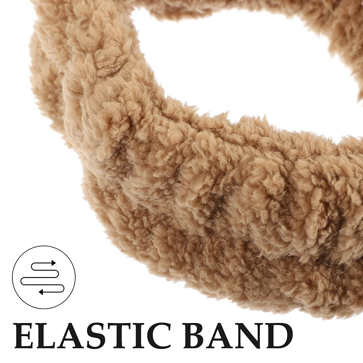 Mobestech Adorable Bear Ears Hairband for Women & Girls - Face Washing Spa Makeup Headband