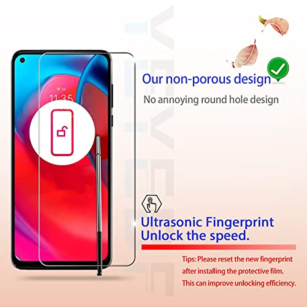 MOTO G Stylus 5G Premium Tempered Glass + Camera Lens Protectors By YEYEBF, [2 + 2 Pack] [Anti-scratch] [3D Glass] [Case-Friendly] Screen Protector