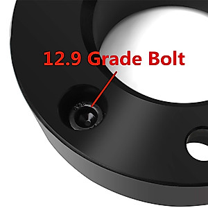 ZY WHEEL Front Leveling Lift Kit Strut Spacers Compatible for 2004-2023 Ford F150 2003-2017 Ford Expedition 2005-2008 Lincoln Mark LT (2'') 2WD 4WD