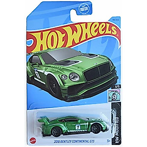 Hot Wheels 2018 Bentley Continental GT3, HW Modified 3/5