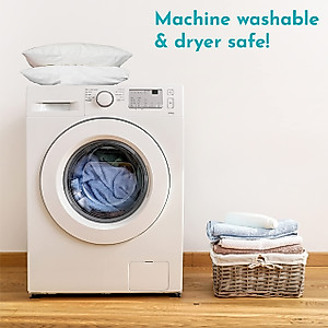 Little Sleepy Head Toddler Pillow 13" x 18" Soft Hypoallergenic - Best Pillow for Kids! Better Neck Support and Sleeping! Better Naps in Bed, a Crib, or at School! Makes Travel Comfier! (Pillow Only)