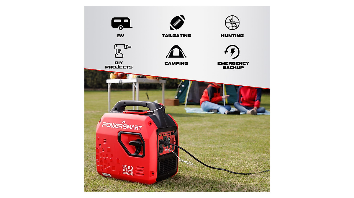 PowerSmart 2500-Watt Super Quiet Portable Inverter Generator