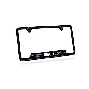 BMW 50 Years of M License Plate Frame 82115A75DA6