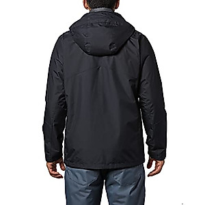 Columbia Men's Bugaboo II Fleece Interchange Jacket, Black, Large