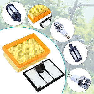 Atunee Air Fuel Filter Spark Plug Kit for Stihl TS700 TS800 Concrete Cut-Off Saws Replace Part 42241410300 42241401801