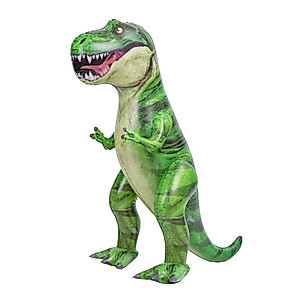 JOYIN 30” T-Rex Dinosaur Inflatable, Tyrannosaurus Rex Inflatable Dinosaur Toy for Party Decorations, Dinosaur Birthday Party Gift for Kids and Adults