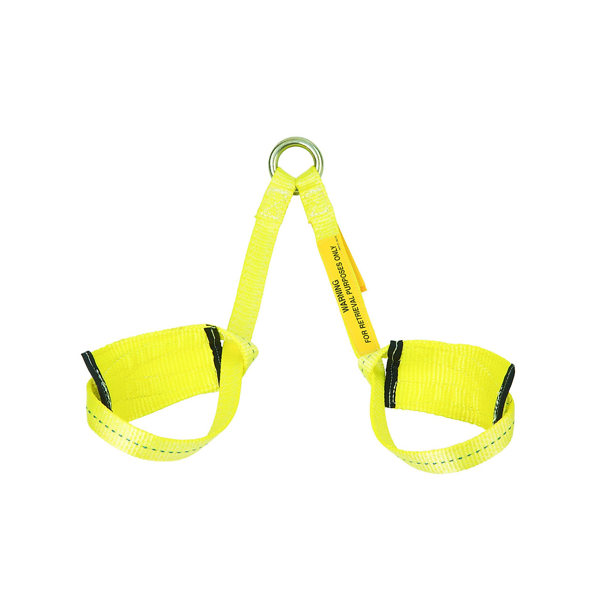 3M DBI-SALA 1001220 Retrieval Wristlets For Confined Space Rescue, Attached With O-Ring At One End, 2-Foot, Yellow